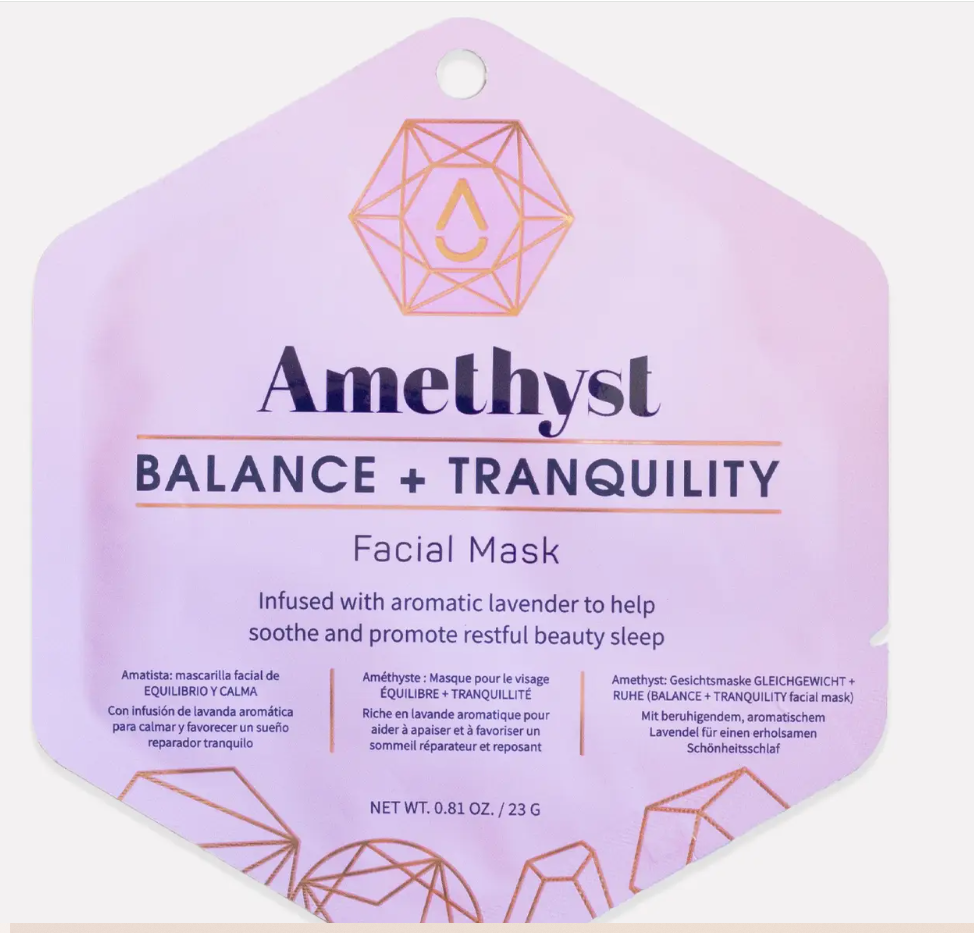 Tranquil Amethyst Inspired Face Mask – Rose & Lime Southern Chic Boutique